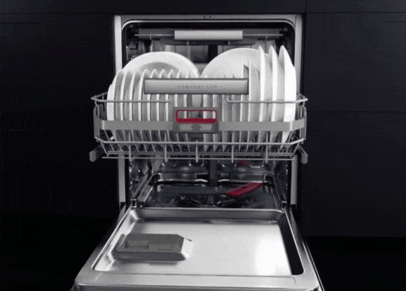 loading dishwasher gif